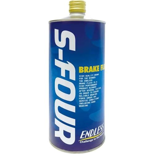 ENDLESS エンドレス S-FOUR2 ブレーキフルード ドライ沸点 295℃ / ウェット沸点 187℃ 1000ml/DOT4規格相当 : くらおりショップ - 通販 - Yahoo ...