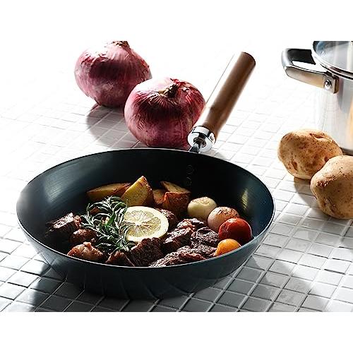 川端滝三郎商店 鉄フライパン 26cm IH対応 日本製 鉄 PFOS PFOA フリー 無塗装 シーズニング不要 油慣らし不要 使いやすい 長 : くらおりショップ - 通販 - Yahoo ...