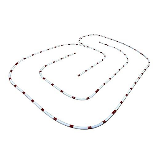 FRT・3D-ゼブラ、ラジコンコースDIY. 2m x 8本 16m+エイペックス保護パッド3個セットカーペット用 : くらおりショップ - 通販 - Yahoo!ショッピング