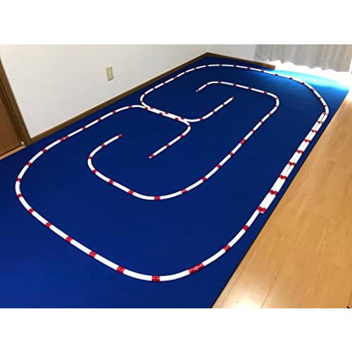 FRT・3D-ゼブラ、ラジコンコースDIY. 2m x 8本 16m+エイペックス保護パッド3個セットカーペット用 : くらおりショップ - 通販 - Yahoo!ショッピング