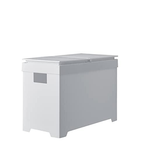 天馬Tenma (株) シンク下 ゴミ箱 シンプルダストボックス ハーフオープン 20L ホワイト : くらおりショップ - 通販 - Yahoo!ショッピング