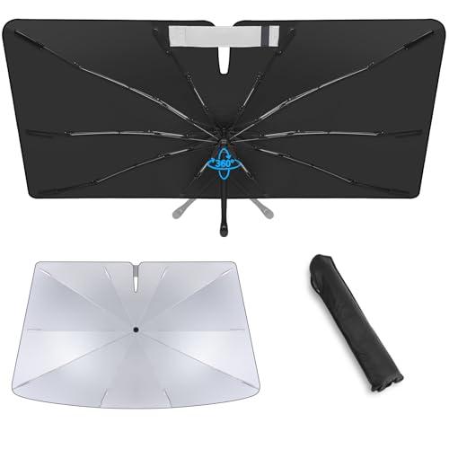 WAIROGA 日産 との互換性あり セレナ C28 傘型 専用フロントサンシェード 10本骨 ガラス繊維 360°回転可能 傘柄が曲がる パラ : くらおりショップ - 通販 - Yahoo ...