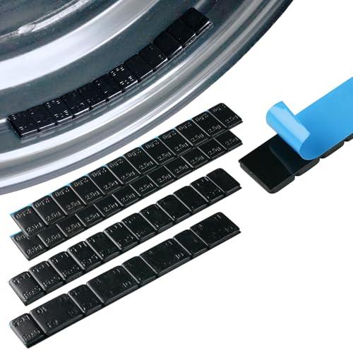 WeBirth バランスウェイト 2.5gウェイトで微調整可能 シルバー ブラック ホイール 自動車 バイク 0.18kgの小容量 0.84kg : くらおりショップ - 通販 - Yahoo ...