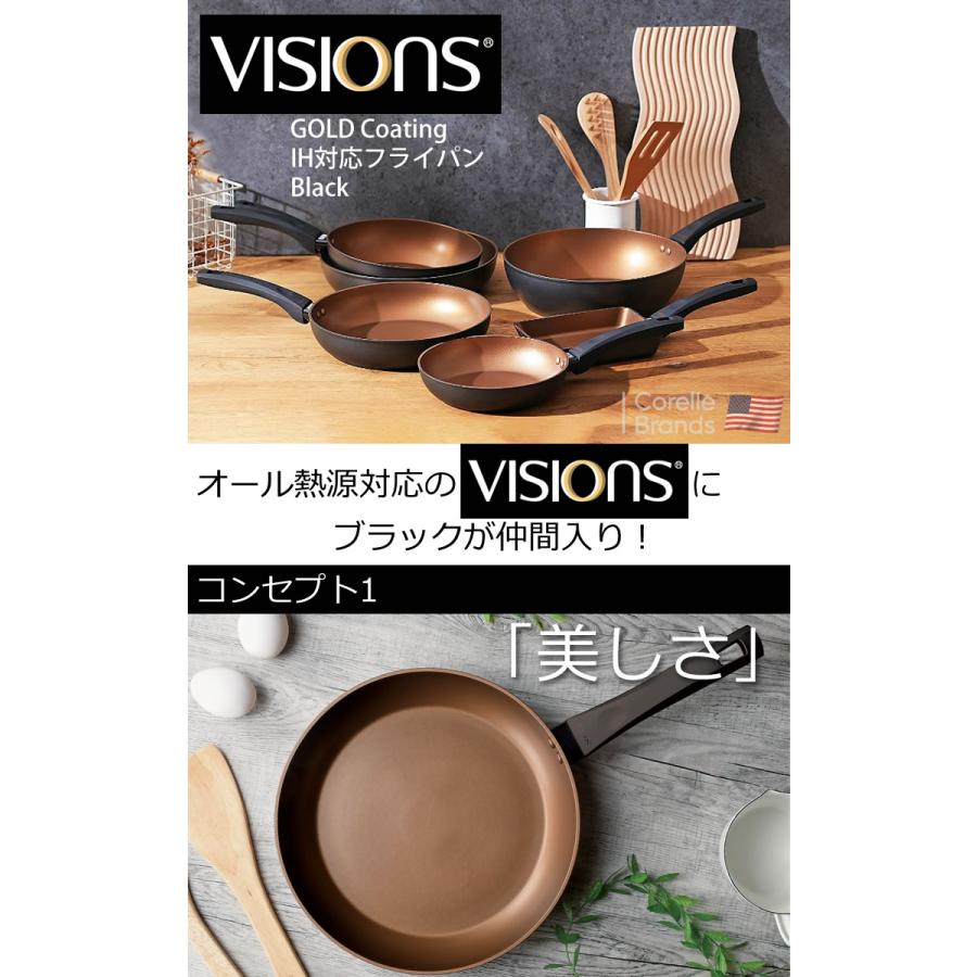 パール金属 オール熱源対応 VISIONS GOLD Coating IH対応フライパン20cm Black CP-1746 耐久性 金属ヘラ : e-暮らしRあーる - 通販 - Yahoo ...