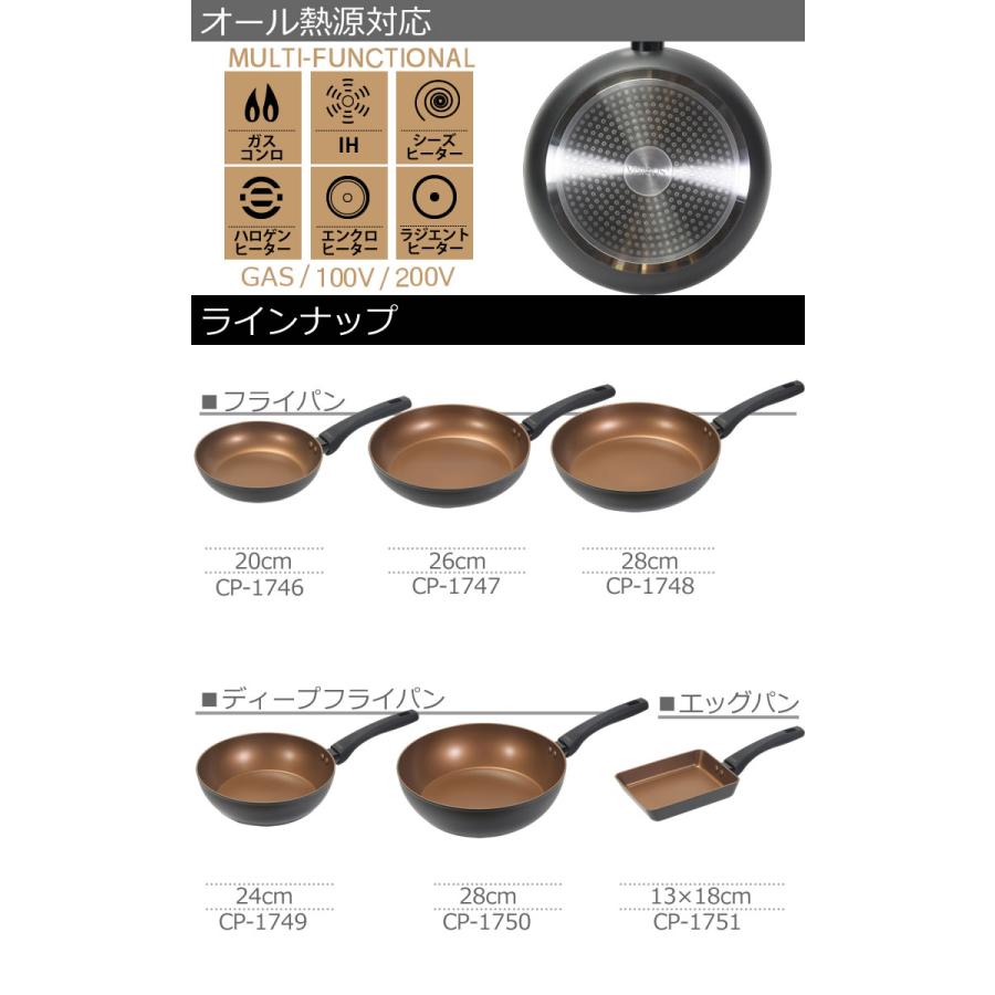 パール金属 オール熱源対応 VISIONS GOLD Coating IH対応フライパン20cm Black CP-1746 耐久性 金属ヘラ : e-暮らしRあーる - 通販 - Yahoo ...