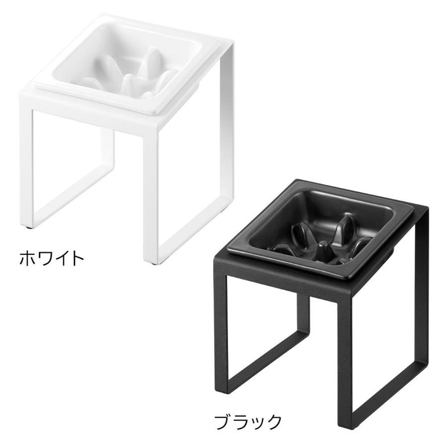 tower 早食い防止 ペットフードボウルスタンド タワー 斜め ハイタイプ 山崎実業 公認 ホワイト 10239 犬 猫 ペット 餌入れ エサ入れ 餌台 食器 皿 陶器 白 : e-暮らしR ...