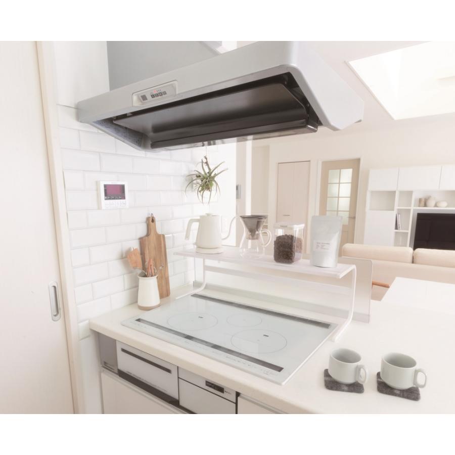 キッチンアシストラック 幅65cm KAR-65W キッチン収納 白 組立簡単 :kar-65w:くらしの収納館 - 通販 - Yahoo!ショッピング