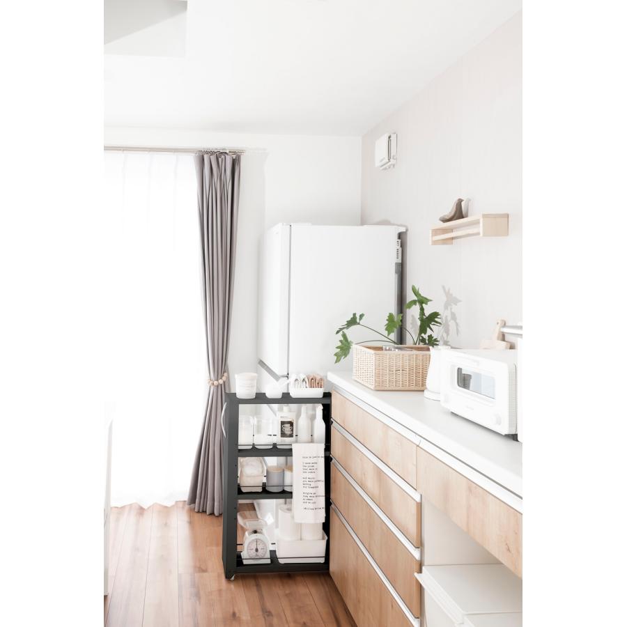 NWL-200K タクボ トールワゴン ロータイプ 幅20cm : くらしの収納館 - 通販 - Yahoo!ショッピング