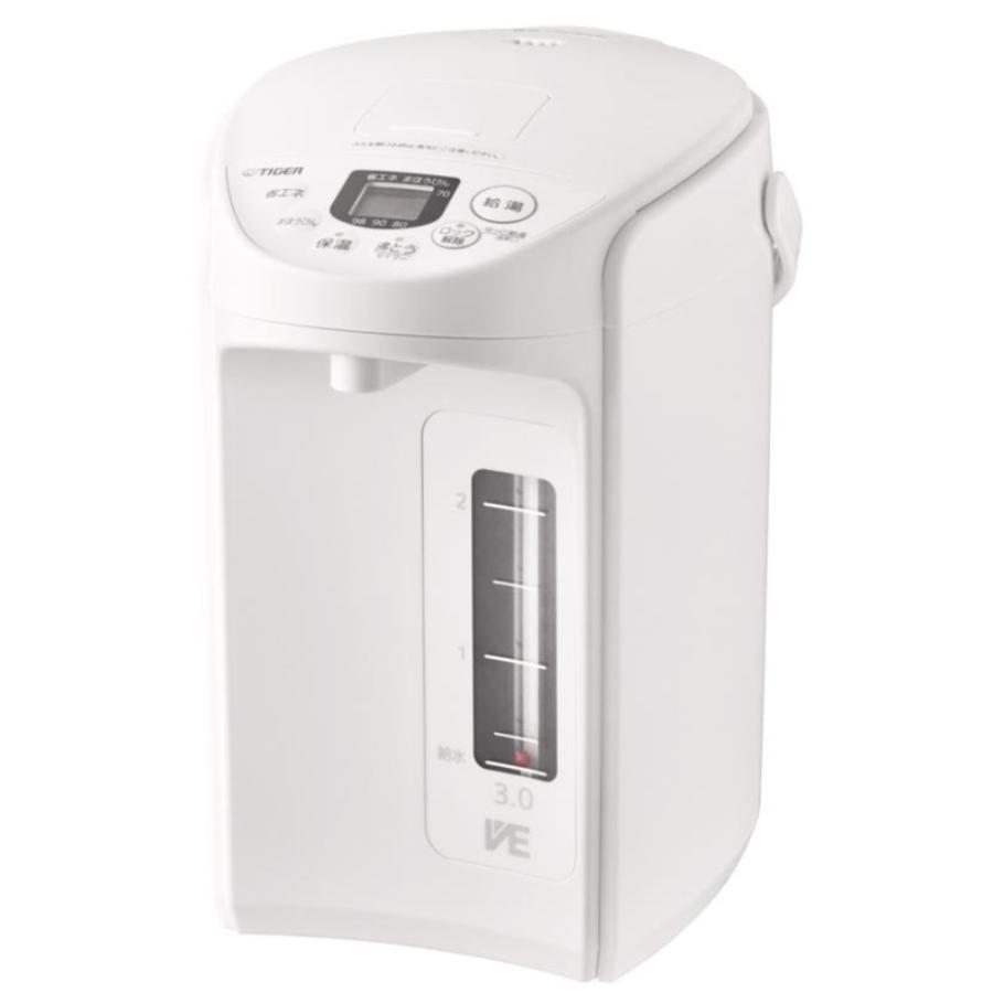 タイガー TIGER VE電気まほうびん PIQ-G300 クールホワイト 3L 電気ポット : くらし壱番館 - 通販 - Yahoo!ショッピング
