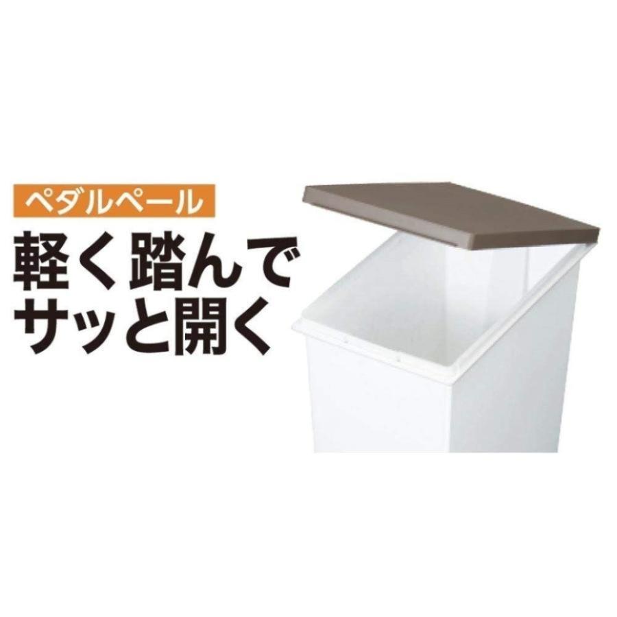 TONBO（新輝合成） 新輝合成 トンボ ネオカラー 分別スリムペダル 45L ブラウン （幅26.5×奥行45.5×高さ55.5cm） : くらし壱番館 - 通販 - Yahoo!ショッピング