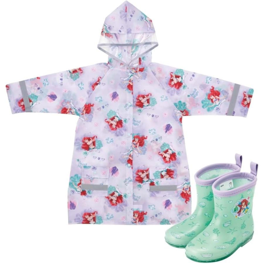 スケーター Skater RACO1N キッズレインコート アリエル （ポスト投函配送 クロネコゆうパケット） : くらし壱番館 - 通販 - Yahoo!ショッピング