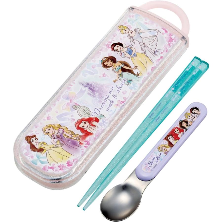 スケーター Skater CCA1AG 抗菌食洗器対応 スライド式箸スプーンコンビセット ディズニープリンセス25女の子 幼児 小学生 ポスト投函配送 ネコポス : くらし壱番館 - 通販 ...