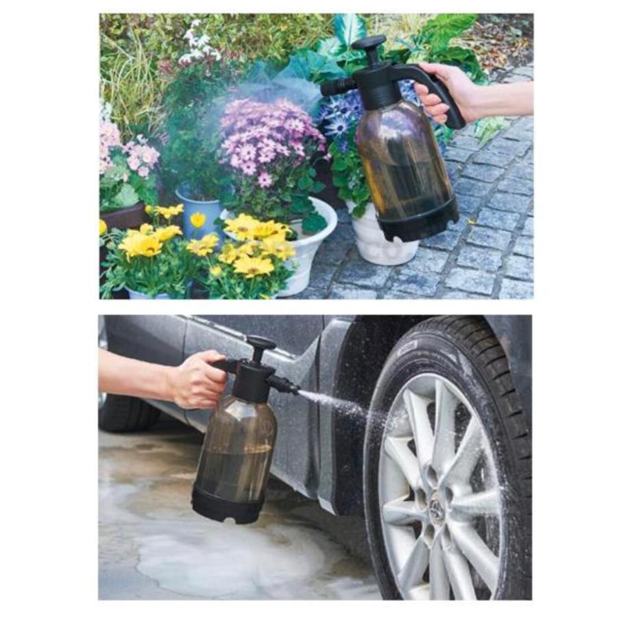 COGIT ポンプ式ジェット泡洗浄クリーナー 91439 スプレーボトル 水掃除 電池不要 泡洗浄 蓄圧式 ジェット水圧 ノズル 水やり 園芸 泥汚れ タイヤ コジット : くらし快適ショップ ...