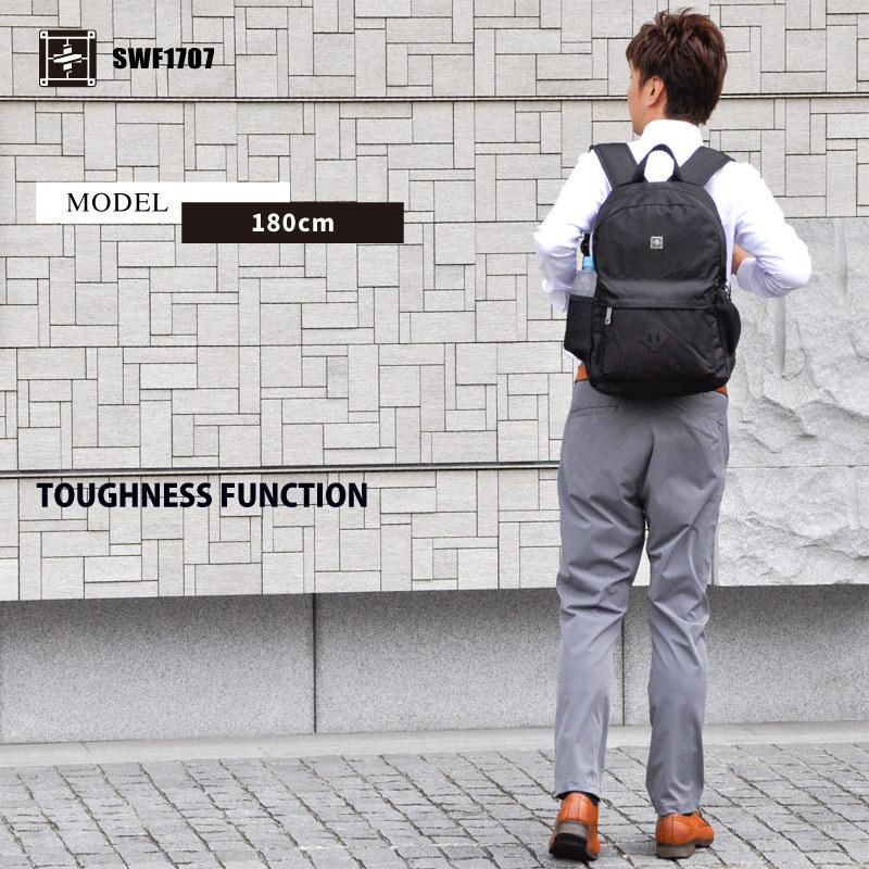 SWISSWIN スイスウィン リュック メンズ 超軽量 バックパック 撥水 PC