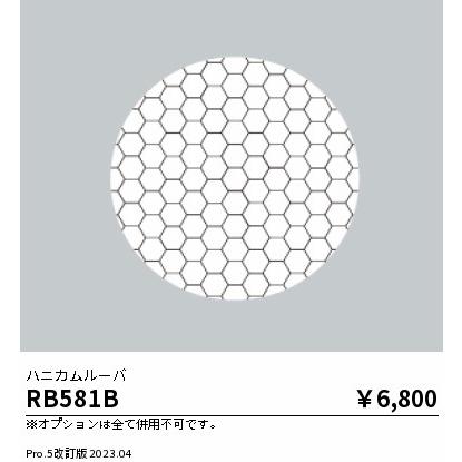 遠藤照明 安心のメーカー保証 【インボイス対応店】遠藤照明 ダウンライト オプション RB-581B 実績20年の老舗 : 暮らしの照明 ...