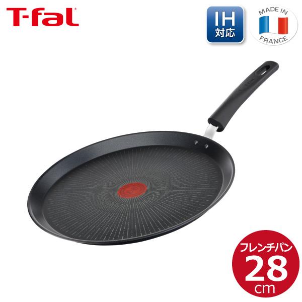 T-fal ティファール IHフレンチパン 28cm E52039 クレープパン IH対応 : くらし屋 Yahoo!ショッピング店 - 通販 - Yahoo!ショッピング