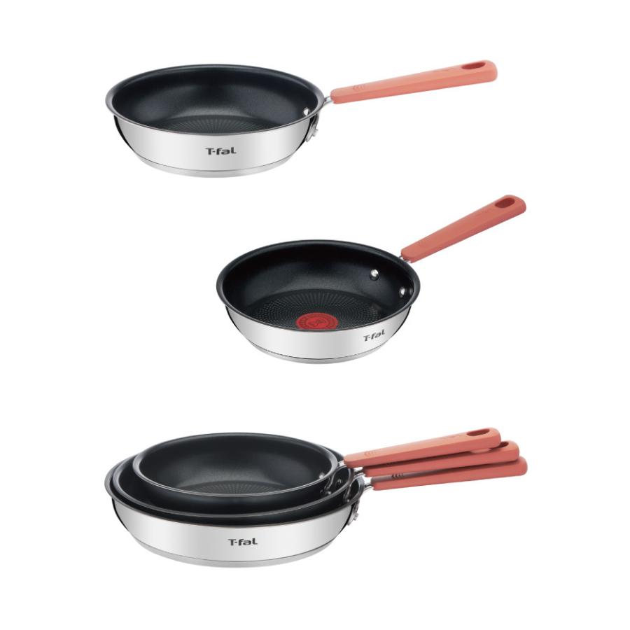 T-fal ティファール オプティスペースIH ステンレス フライパン 24cm G72904 : くらし屋 Yahoo!ショッピング店 - 通販 - Yahoo!ショッピング