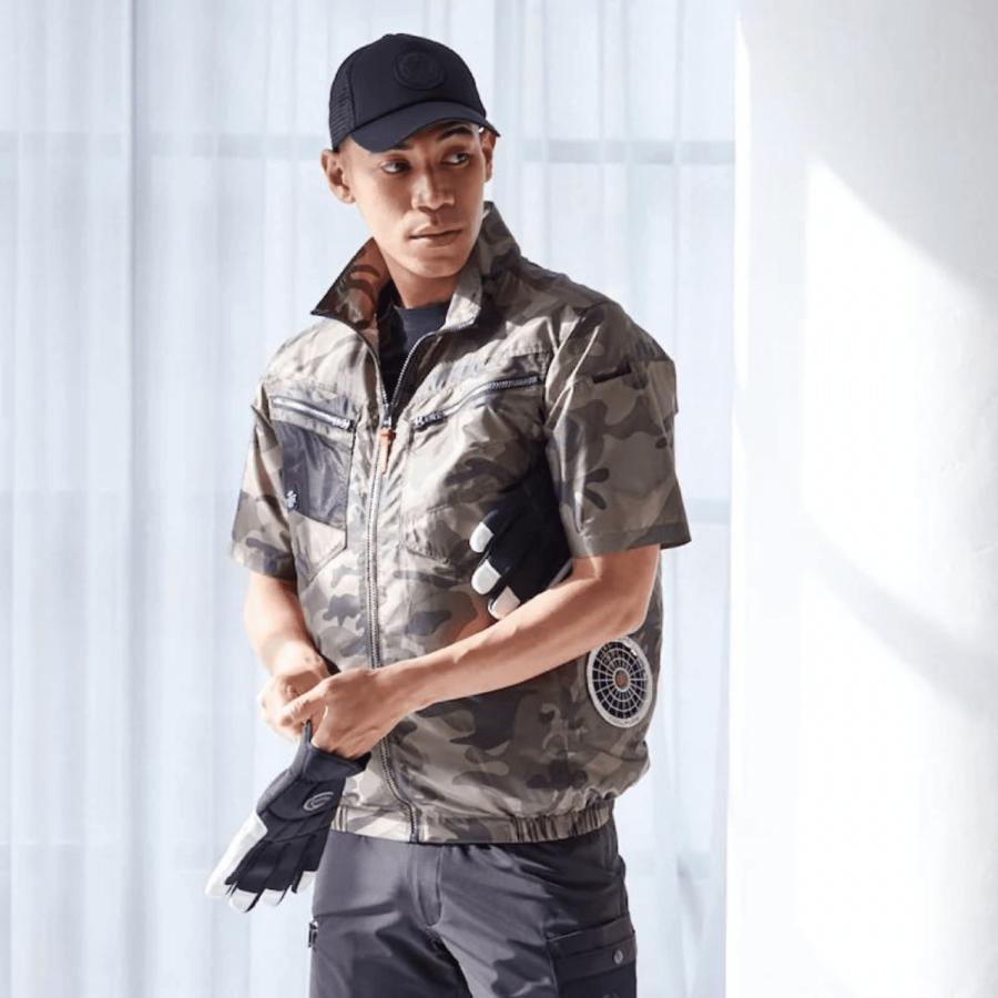 サイドファン半袖ジャケット V7717 (服単品) S~4L 村上被服 鳳皇 HOOH 快適ウェア 作業着 作業服 撥水 消臭 UVカット : Pro Depot - 通販 - Yahoo ...