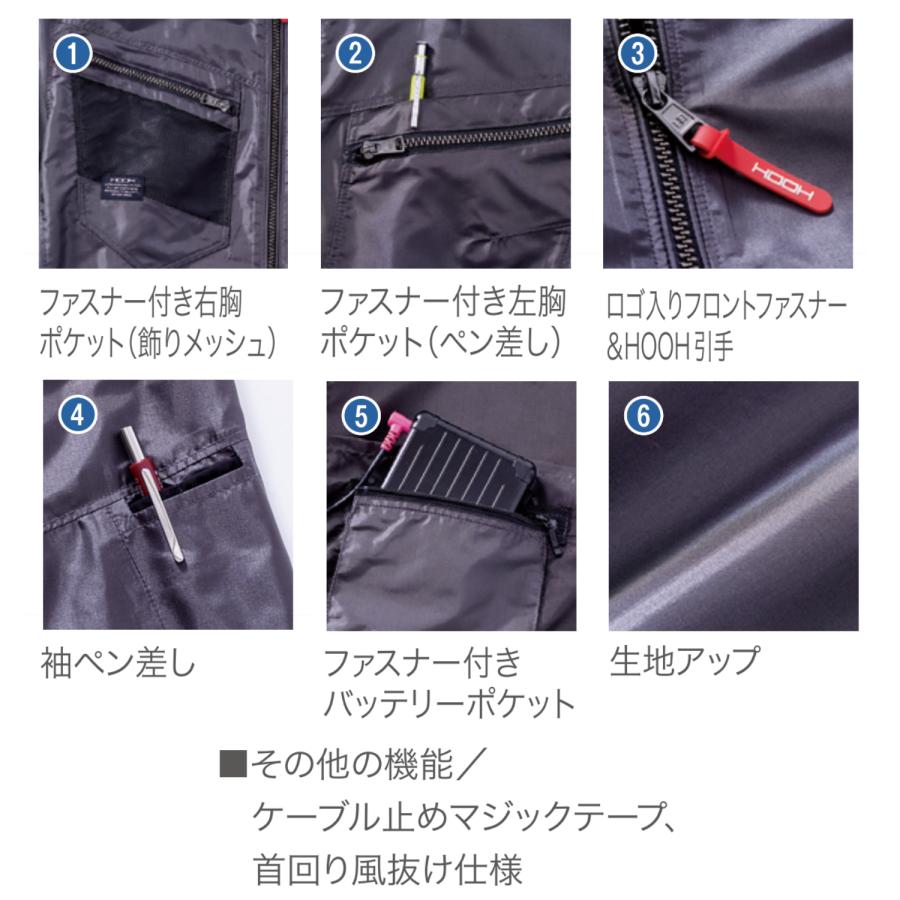 サイドファン半袖ジャケット V7717 (服単品) S~4L 村上被服 鳳皇 HOOH 快適ウェア 作業着 作業服 撥水 消臭 UVカット : Pro Depot - 通販 - Yahoo ...