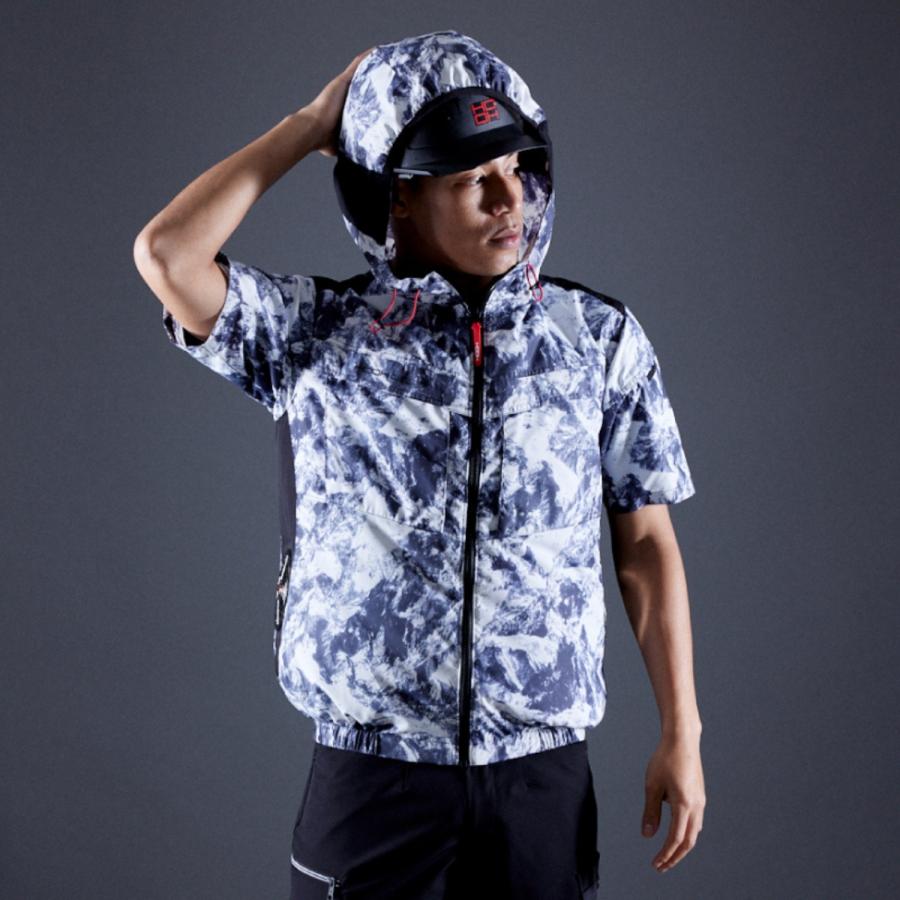 サイドファンフードベスト V8819 (服単品) 6L・8L 村上被服 鳳皇 HOOH 快適ウェア 作業着 作業服 制電 撥水 UVカット 消臭 : Pro Depot - 通販 ...