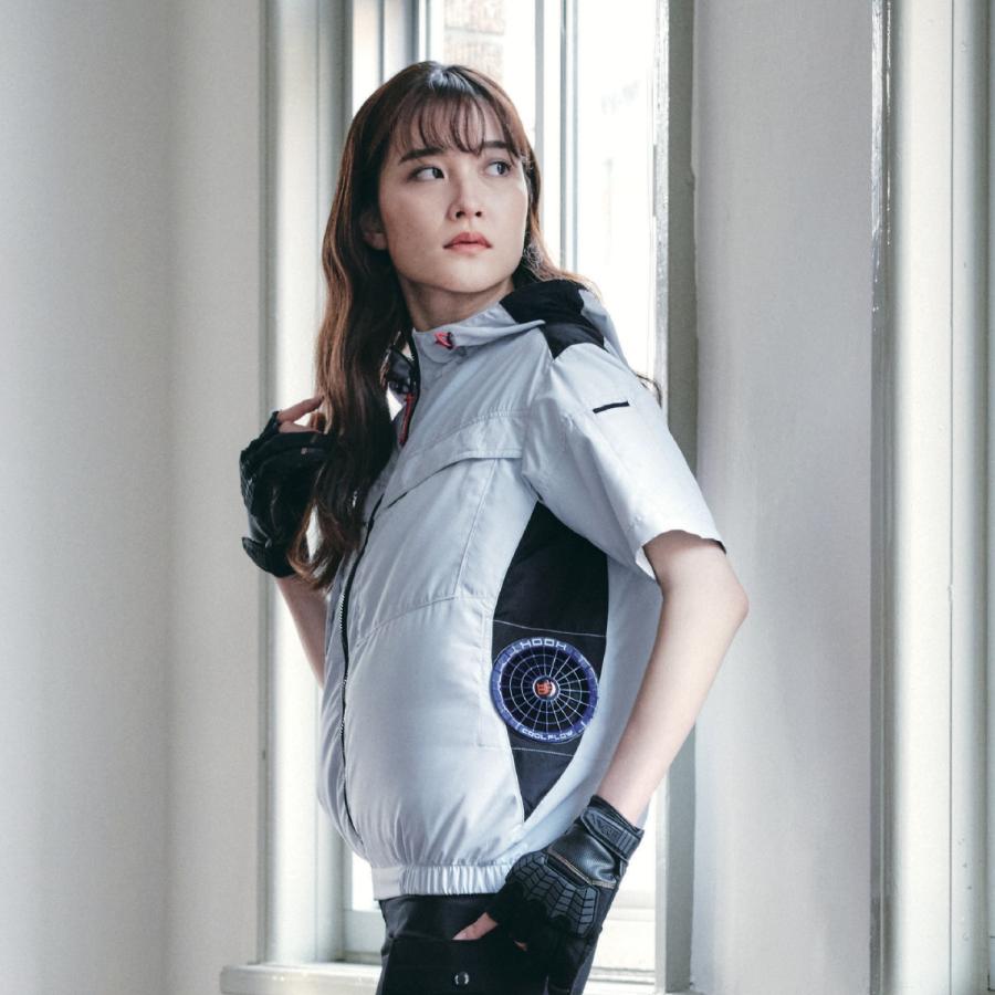 サイドファンフードベスト V8819 (服単品) 6L・8L 村上被服 鳳皇 HOOH 快適ウェア 作業着 作業服 制電 撥水 UVカット 消臭 : Pro Depot - 通販 ...