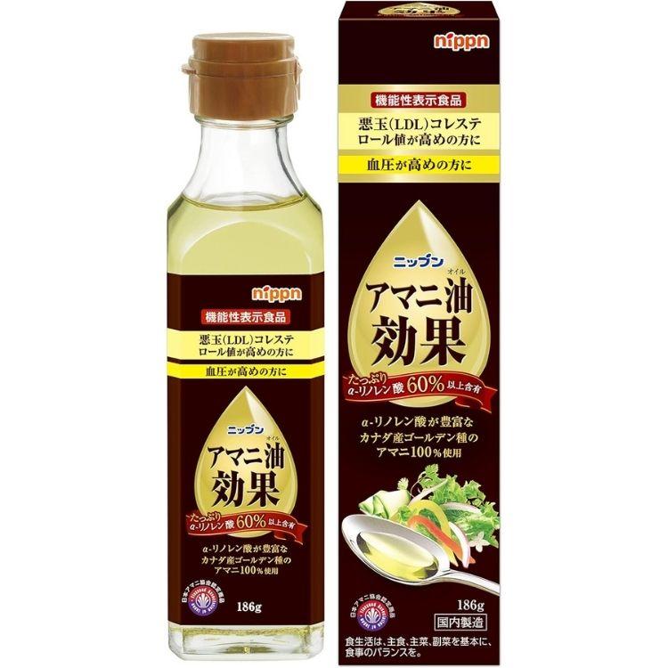nippn 2個セット ニップン アマニ油効果 186g 亜麻仁 アマニオイル : くらし応援本舗(くらしドラッグ)Yahoo!店 - 通販 - Yahoo!ショッピング