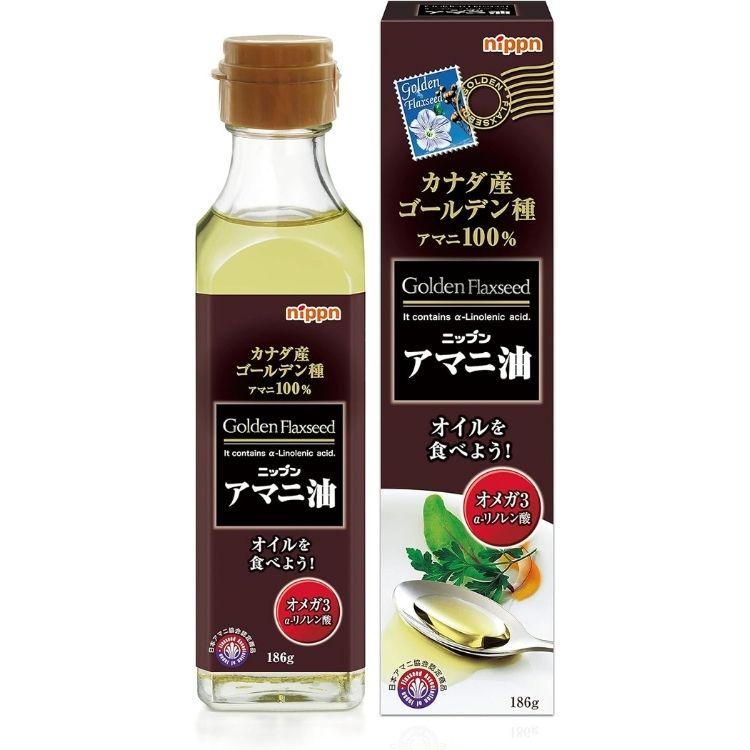 nippn 12個セット ニップン アマニ油 186g 亜麻仁 アマニオイル : くらし応援本舗(くらしドラッグ)Yahoo!店 - 通販 - Yahoo!ショッピング