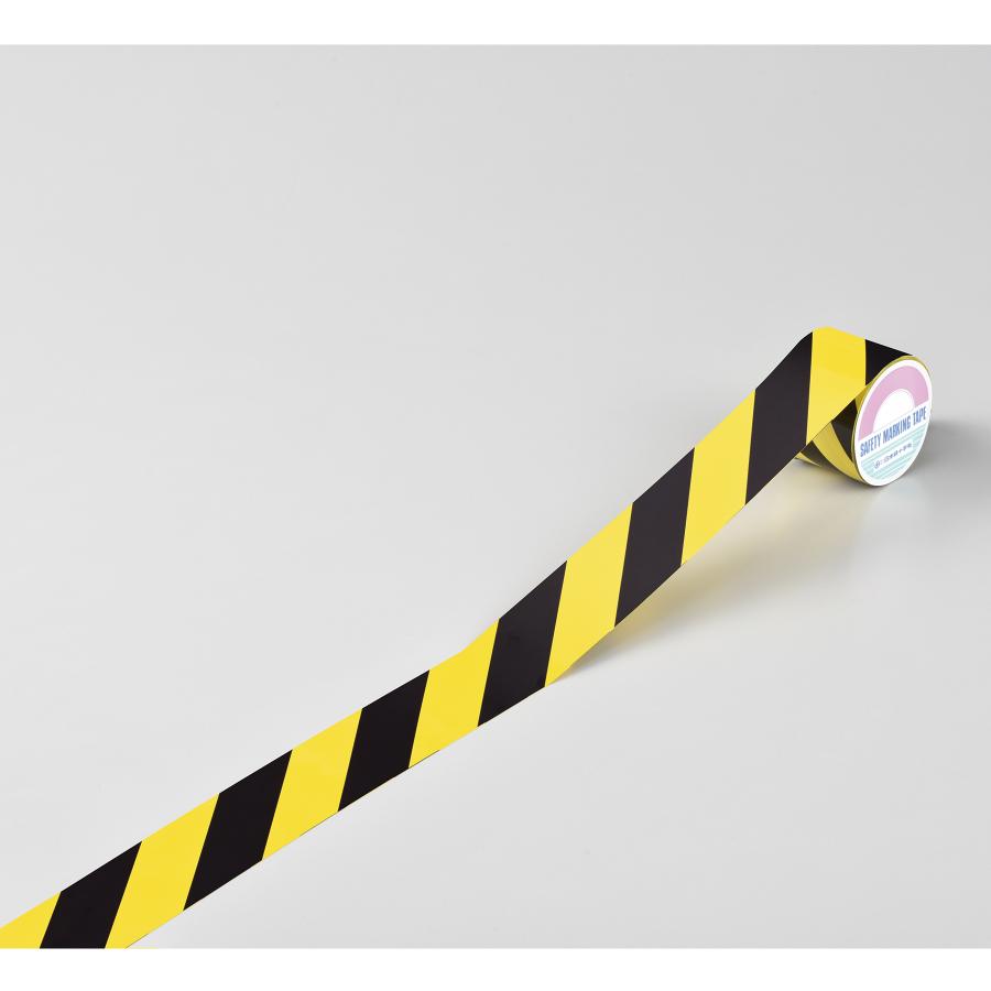 日本緑十字社 トラ柄テープ 黄/黒 TR2-H 45mm幅×10m ビニール製 屋内用 256208 : くら助 - 通販 - Yahoo!ショッピング