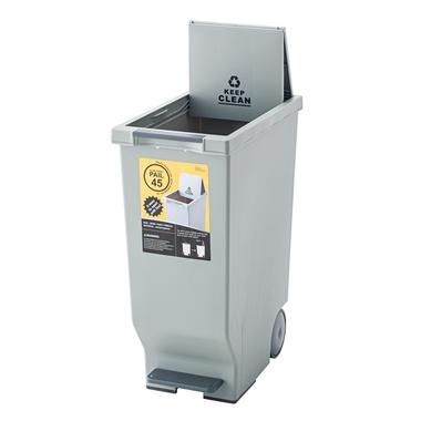 東谷 ダストボックス ゴミ箱 スライドペダルペール45L LFS-764GR : くら助 - 通販 - Yahoo!ショッピング