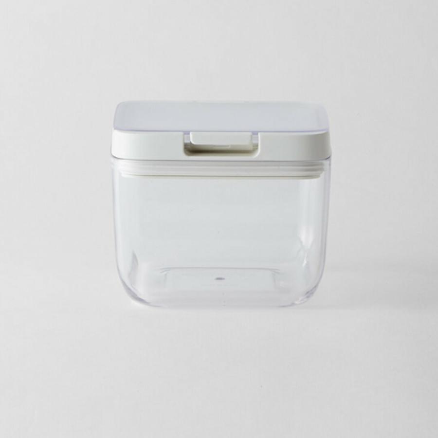マーナ marna 保存容器 ショート ホワイト マーナ 4976404276425 調味料 キッチン 450ml 密閉容器 ワンタッチ GOOD LOCK CONTAINER パッキン 収納 ...