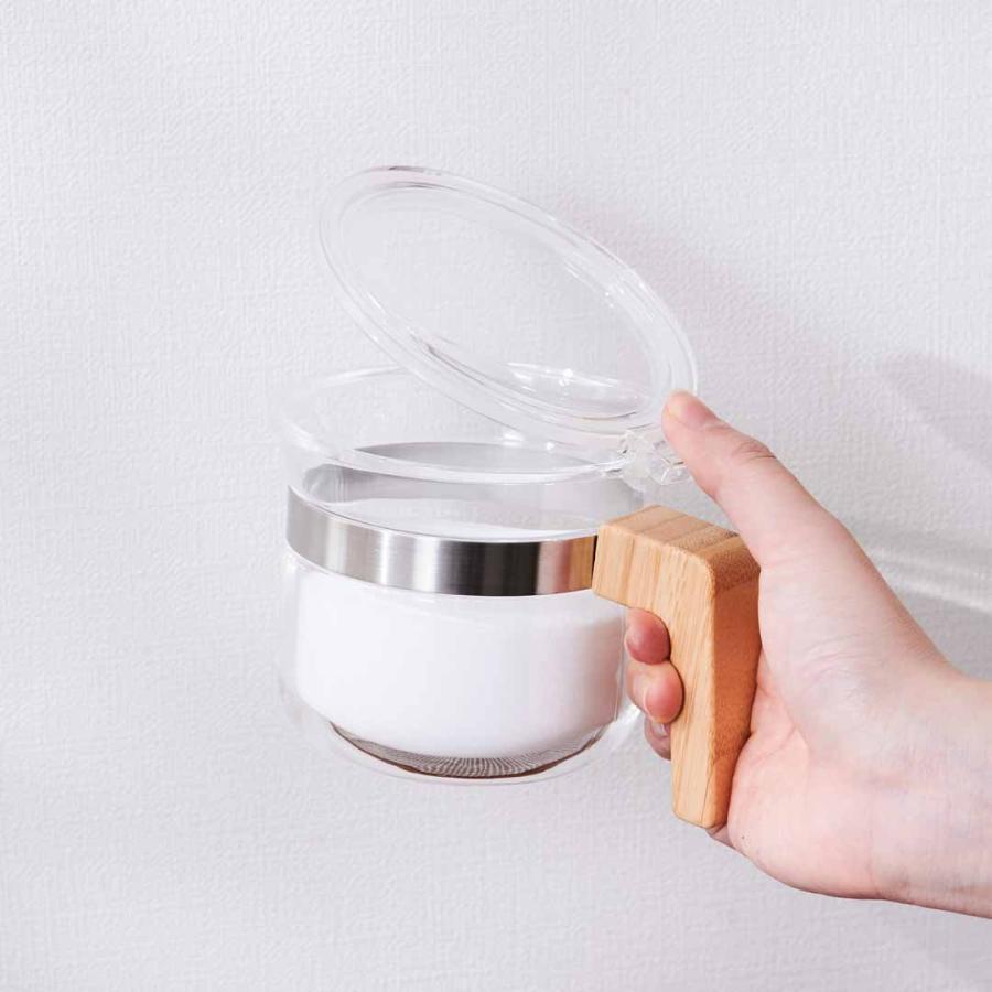 biite 2個セットビッテ パウダーポット クラスアップ株式会社 412871 キャニスター 保存容器 調味料入れ 砂糖 塩 小さじ 軽量スプーン付 取っ手 ハンドル … : 生活雑貨 ...