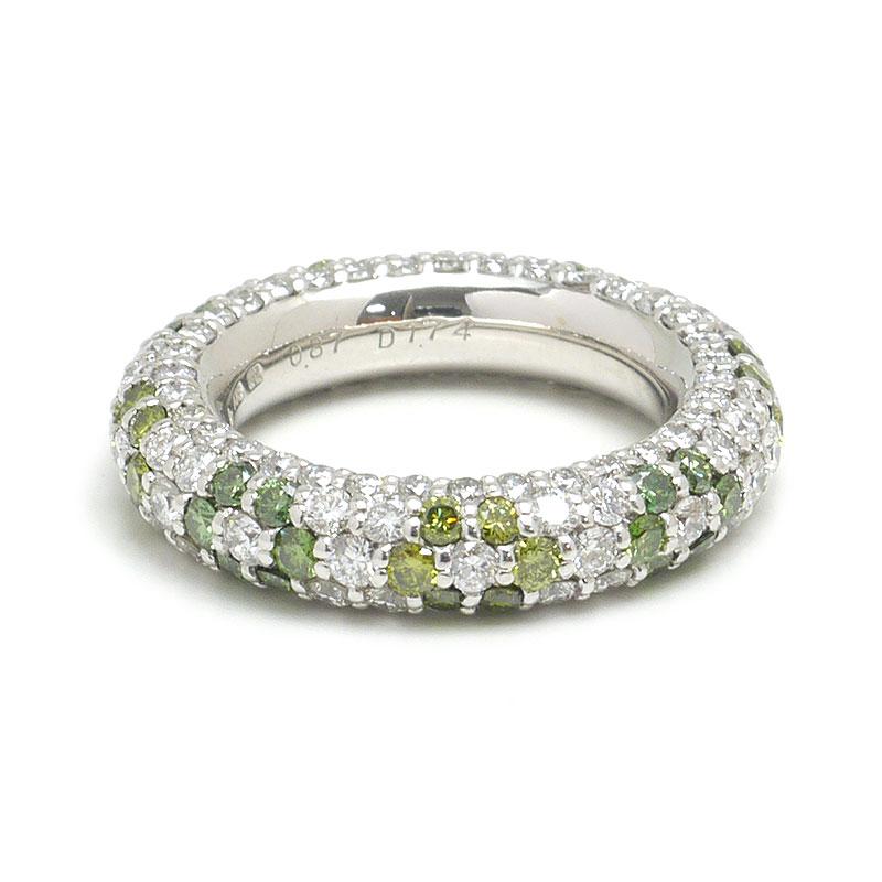 Ponte Vecchio ポンテヴェキオ 約3.5号 エテルノリング K18WG・D1.74ct・0.87ct フラワー : 質屋クラタセブン - 通販 - Yahoo!ショッピング