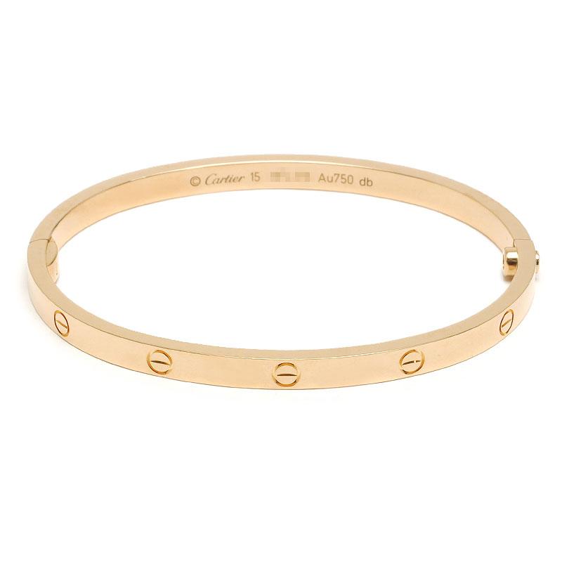 Cartier カルティエ ラブブレス スモール 750PG サイズ15 ピンクゴールド : 質屋クラタセブン - 通販 - Yahoo!ショッピング