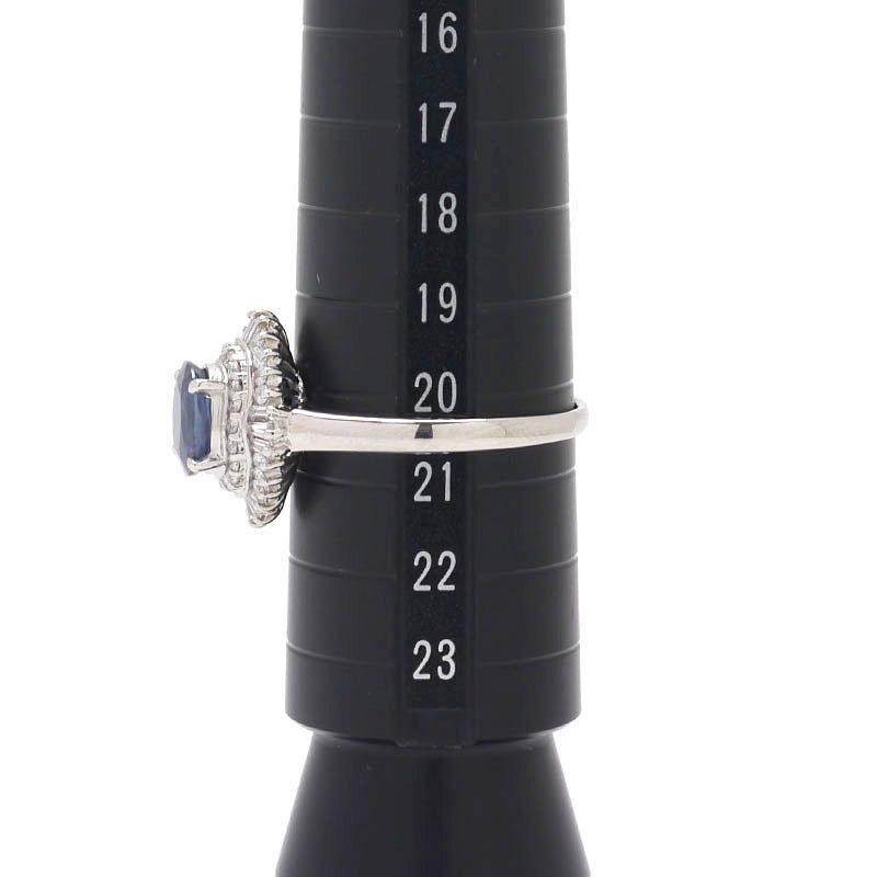 サファイアダイヤモンドリング #20 約20号 Pt900 プラチナ サファイア1.83ct ダイヤ0.53ct ソーティング付 : 質屋クラタセブン - 通販 - Yahoo!ショッピング