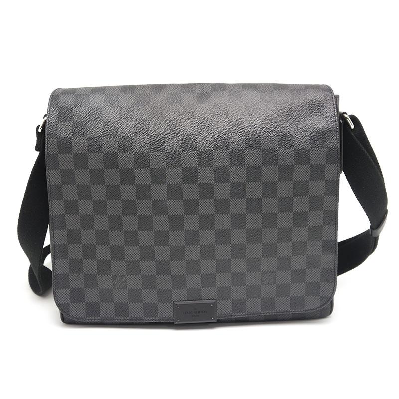 LOUIS VUITTON ルイヴィトン N41272 ディストリクトMM ダミエグラフィット ショルダー メンズ A4サイズ対応 : 質屋クラタセブン - 通販 - Yahoo!ショッピング