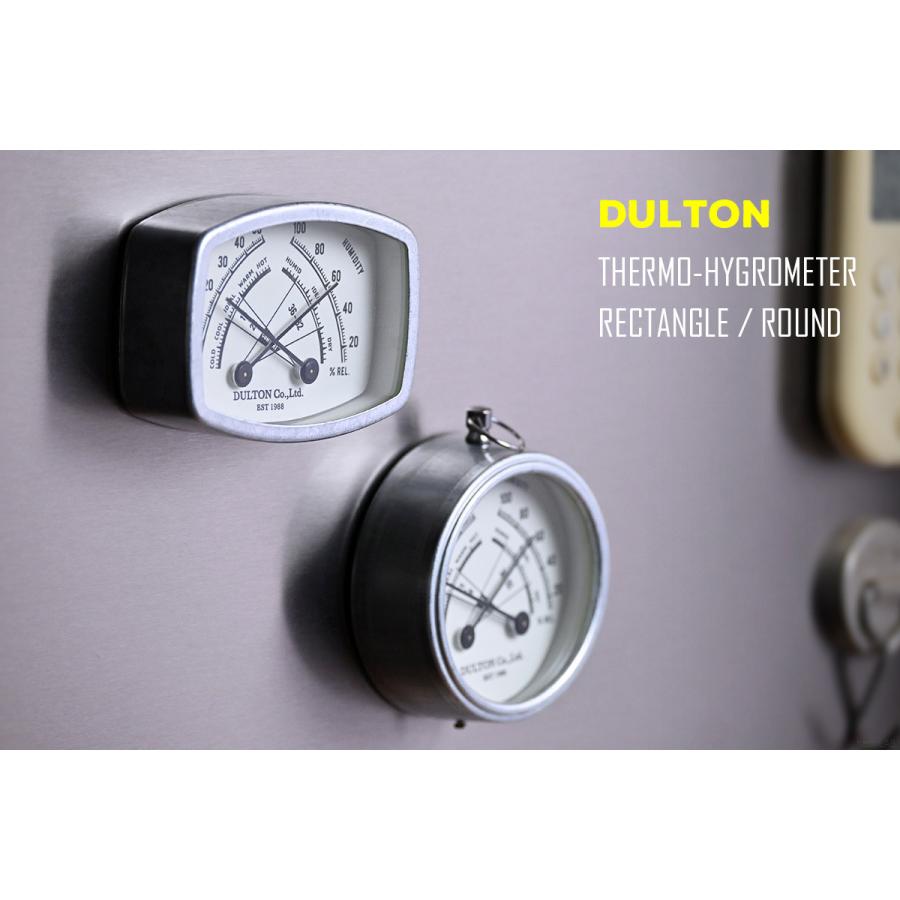 DULTON 温湿度計 THERMO-HYGROMETER ラウンド/レクタングル 2種類 :dt-k925-128:くらしたのしもう屋 Yahoo店 - 通販 - Yahoo!ショッピング
