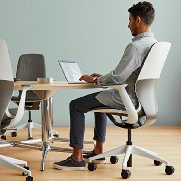 Steelcase（スチールケース） Steelcase SILQ [ PLATINUM & MERLE ] デザインチェア 3color ...