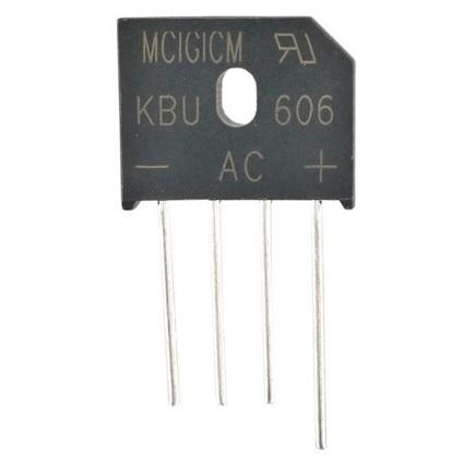 6A 600Vのダイオードブリッジ整流kbu606！ : クロギショウテン ヤフー店 - 通販 - Yahoo!ショッピング