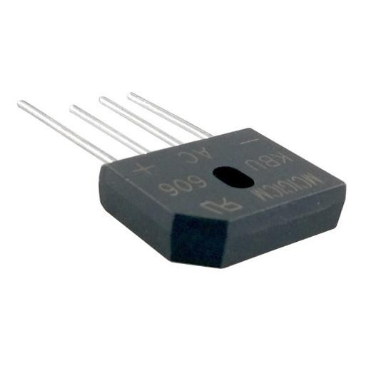 6A 600Vのダイオードブリッジ整流kbu606！ : クロギショウテン ヤフー店 - 通販 - Yahoo!ショッピング