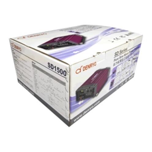 電菱製DC/AC出力拡張型正弦波インバーターSD1500-112定格出力1500W！ :sd1500-112:クロギショウテン ヤフー店 - 通販 - Yahoo!ショッピング