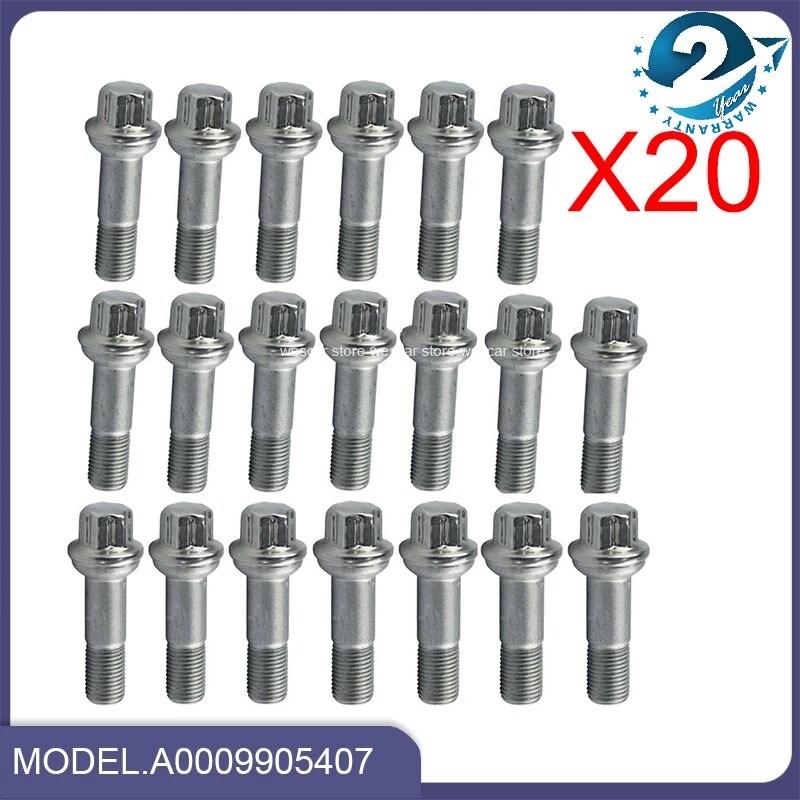 メルセデスベンツW164 W166 X204 W221 C216ホイールラグボルトナット0009905407 000 990 54 07 ...