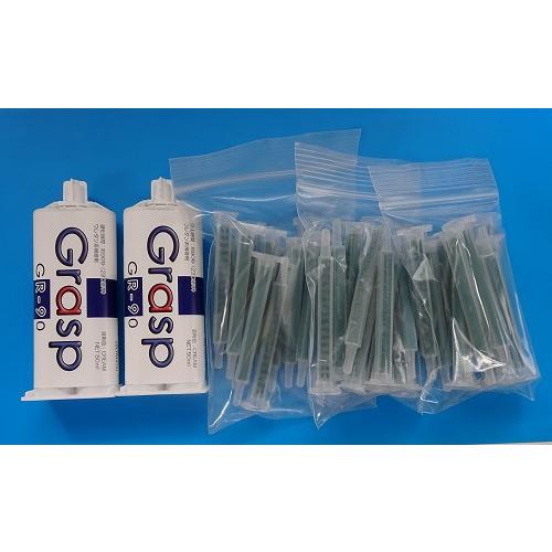 Graspグラスプ接着剤 GR-90(2本)＋ミキシングノズル50ml用（36本）鈑金 2液混合接着剤 グラスプ パネル接着 金属接着 :GR902:ハーモナイズ・オートプランニング - 通販 ...