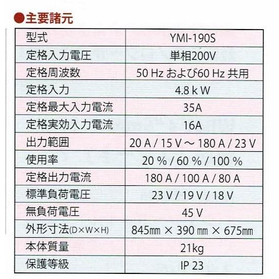 ヤシマミグ溶接機YMI-190S ブレージングワイヤーΦ0,8×5kg 1巻 : ハーモナイズ・オートプランニング - 通販 - Yahoo!ショッピング