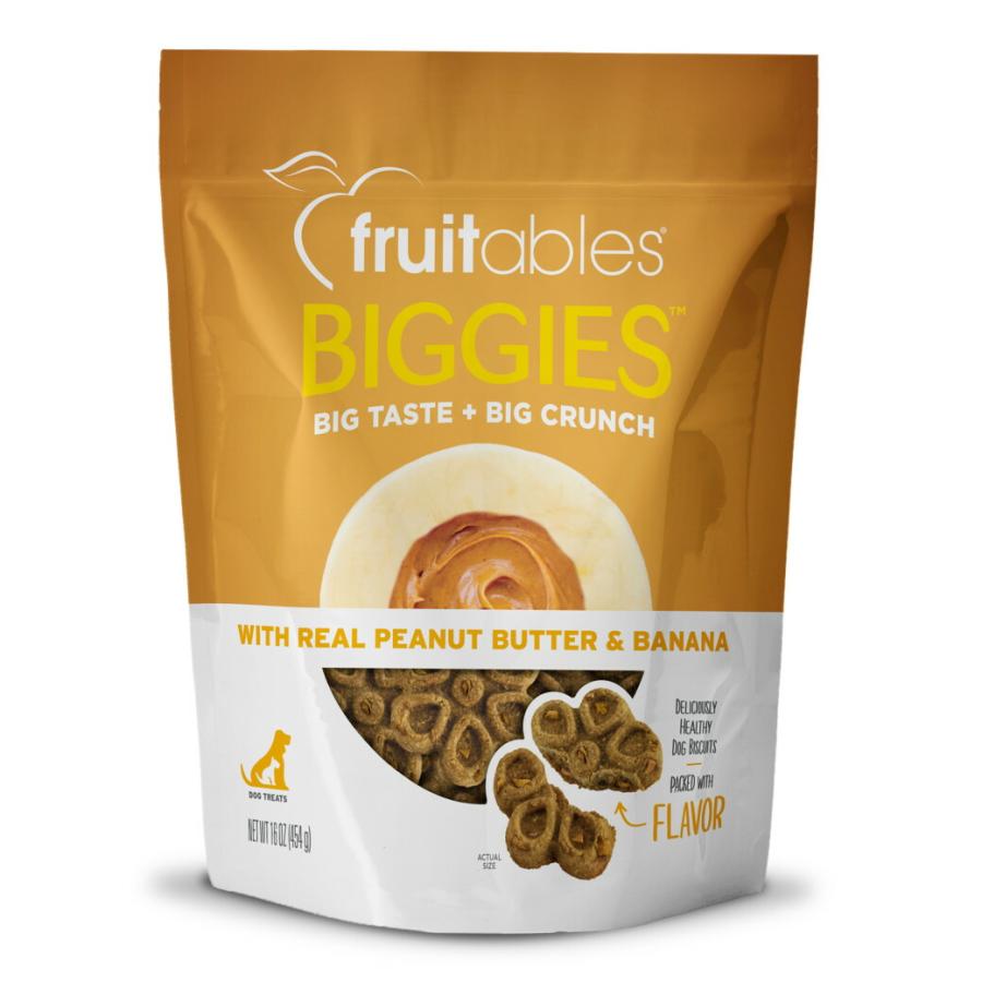 vaisra ヴァイシュラ 犬用 fruitables フルタブル ビッギーズ ピーナツバター＆バナナ 454g : ペッツビレッジクロスヤフー店 - 通販 - Yahoo!ショッピング