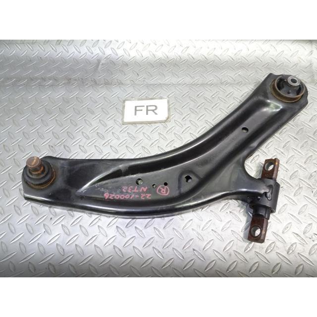 エクストレイル DBA-NT32 F フロント 右 ロア アーム 右前 QAB 54500-4CA0A 20X MR20DD 47421km ...