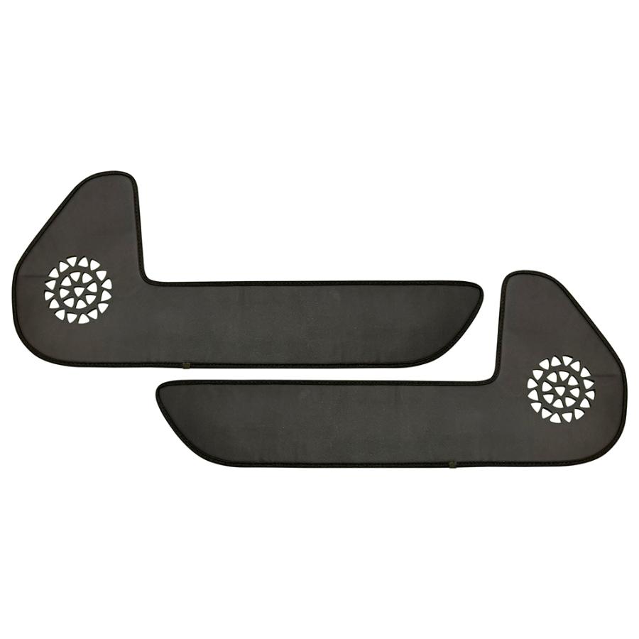 ハスラーMR52 MR92 ドアキックガード キックガード フロントドア用 インナードアカバー ドアプロテクター ドア トリムガード インテリアパネル 傷防止 汚れ防止 : くるまドットコム ...