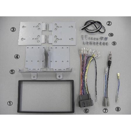 NITTO NKK-H74D ホンダフィット/フィットハイブリット取付キット H19年10月〜 GE6,GE7,GE8,GE9,GP1 オーディオレス車 : nkkh74d ...