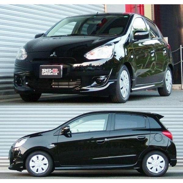 RSR RS-Rダウンサス ミラージュ A05A/FF ノンターボ H24/8〜 G B200D : クルマ生活 Yahoo!ショップ - 通販 - Yahoo!ショッピング