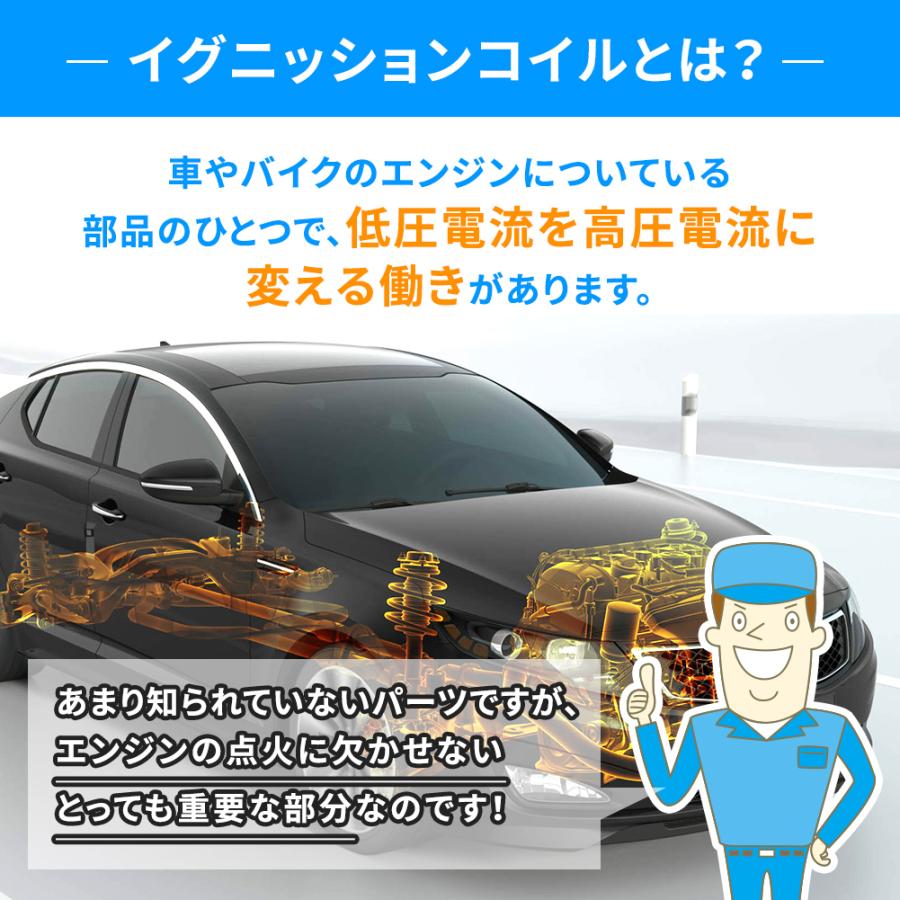 イグニッションコイル トヨタ プリウス ZVW50 H27.11-R02.07 SIGC-T007 4本セット 90919-02272 相当 ...