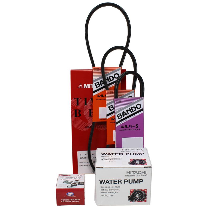 タイミングベルト・ファンベルトのセット マツダ ボンゴブローニィ SD29M SD29T H09.04〜H11.06用 6点セット : tbfn-z0283 : 車の部品屋 ...